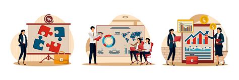 프리젠 테이션 보드 프로젝트 종료 그래프 및 재무 데이터 분석 개념에 대한 스톡 벡터 아트 및 기타 이미지 개념 개념과 주제 개발 Istock