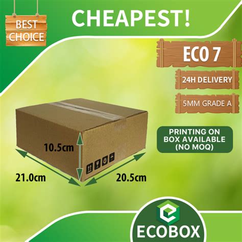 Ecobox G4 Carton Box 21 X 205 X 105cm Small Medium Boxes Moving