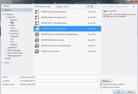 Validation Using Data Annotations Attribute