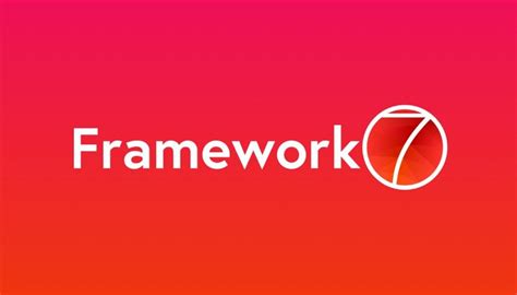 Framework7 Full Featured Framework For Building Ios Android And Desktop Apps