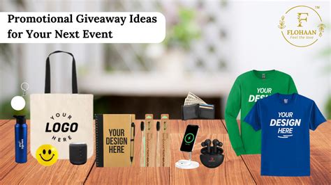 Promotional Giveaway Ideas For Your Next Event
