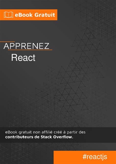 commencer à développer avec react coursinfopdf