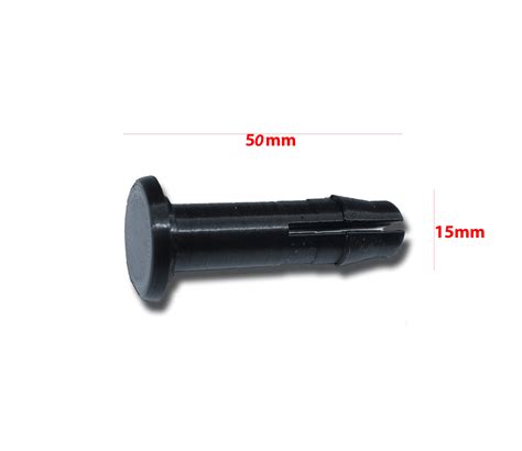 Uk Wheelie Bin Lid Hinge Pin Plastic Plug 50mm X 15mm Set Of 2