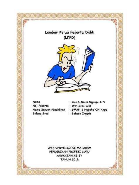 Lkpd Enos K Nd Nggongu Suggestion And Offering Pdf Seni And Disiplin Bahasa