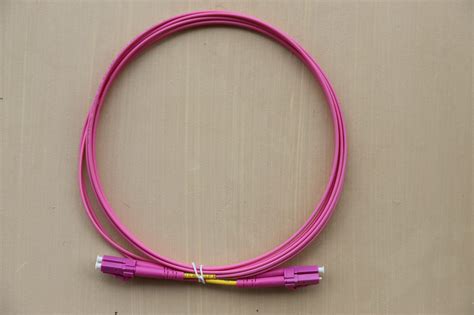 2m Lc To Lc Om4 Duplex Patch Lead 100g Fibre Lszh Rated