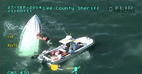 Dramatic Rescue Seven Saved After Boat Overturns In Florida Waters