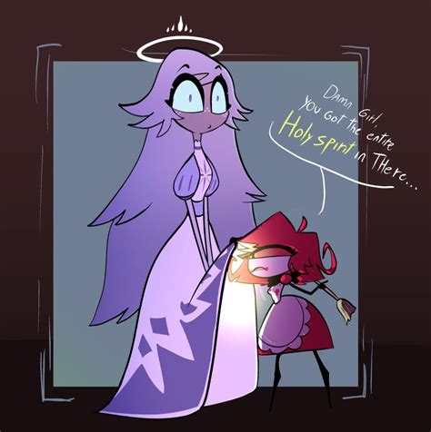 Rule 34 2girls Emily Hazbin Hotel Female Funny Hazbin Hotel Niffty