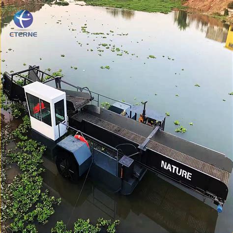 Quality Promised Automatic Garbage Collection Boat Aquatic Weed