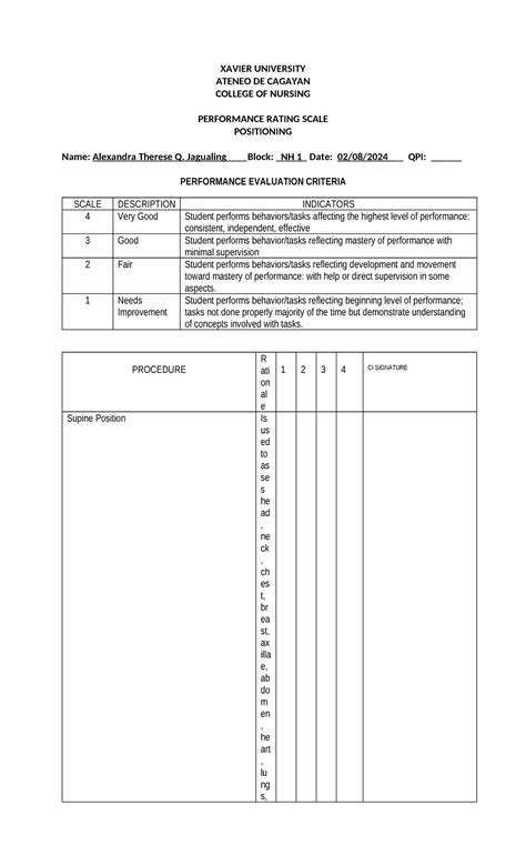 PRS Positioning PRS XAVIER UNIVERSITY ATENEO DE CAGAYAN COLLEGE OF