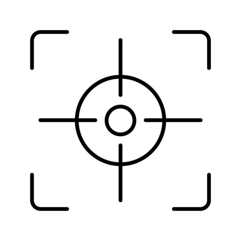Focus Vector Icon 14654707 Vector Art At Vecteezy