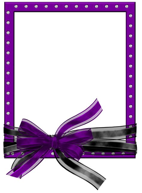 Purple Frame Clipart Free Download On Clipartmag