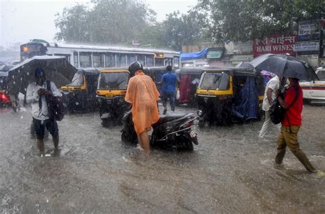Heavy Rain In Mumbai Ndrf Teams Deployed Local Train Services