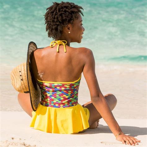 The Rainbow Reef Peplum Set From Fin Fun Mermaid Is An Essential Outfit