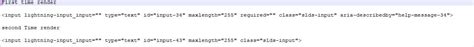 Required Attribute Not Working Lightninginput Rerender Salesforce