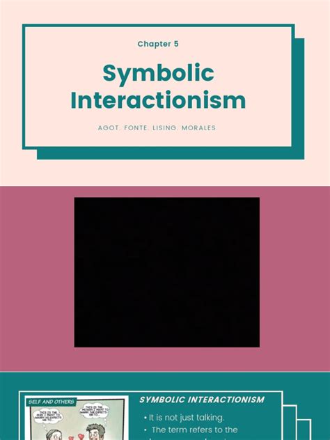 Symbolic Interactionism Group 5 Pdf Sociological Theories