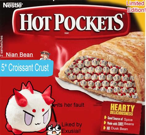 Nian Beanut Butter Cups Are Out Nian Bean Pockets Are In R0sanitymemes