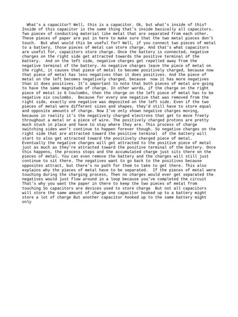 Capacitors And Capacitance Circuits Physics Khan Academy Pdf