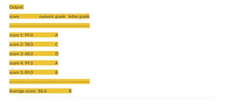 Solved 3 Testscorepy 30 Points Write A Program That