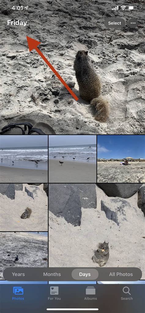 Bug Missing Sub Headers In Photos App Days View Were Previously Present Riosbeta