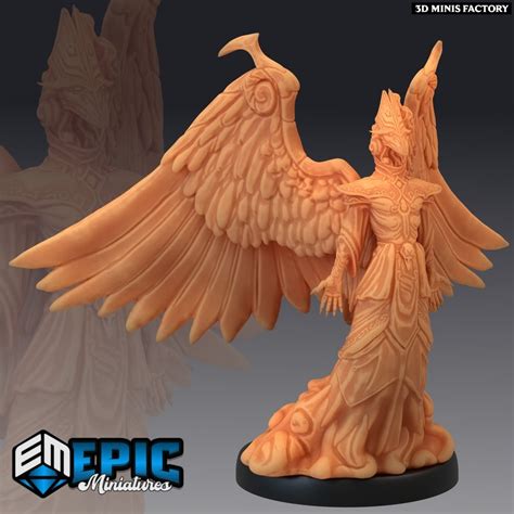Dominion Angel Flying From Epic Miniatures Sky Dominion Infantry