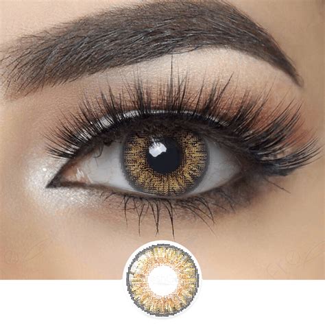 Pure Hazel Contacts Pure Hazel Colored Contact Lenses And Circle Lens Freshgo