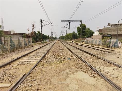 Soldier Died After Falling From Train On Agra Jhansi Railway Track In