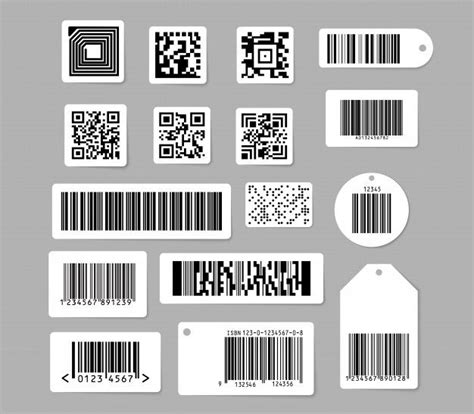 Free Vector Barcode And QR Code S Set Diy Phone Case Scrapbook
