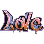 Vinilos Folies Vinilo Decorativo Graffiti Love