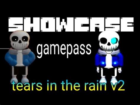 Showcase De Tears In The Rain V2 GamePass Test Place YouTube