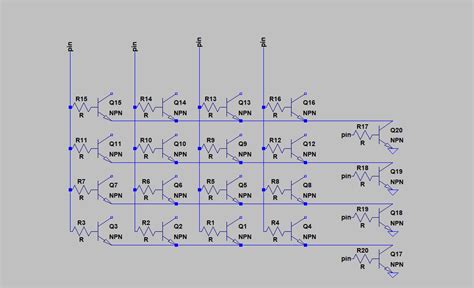 Led Cube Circuit Diagram Circuit Diagram
