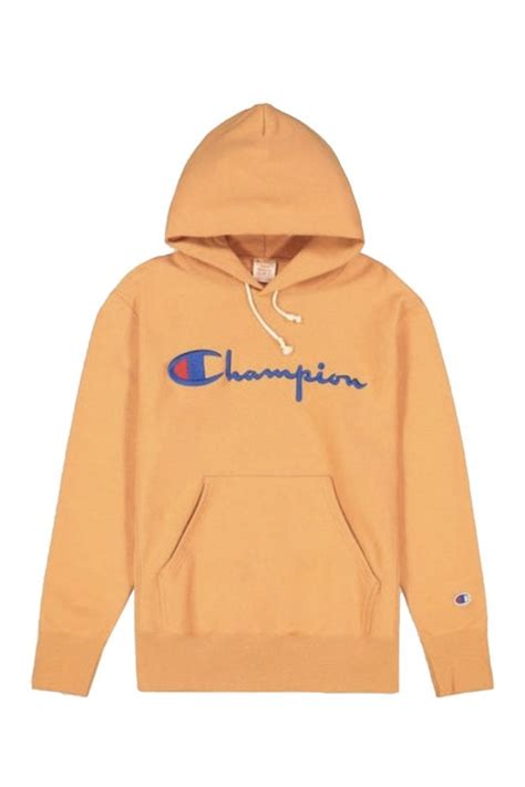 Champion Reverse Weave Reverse Weave Script Logo Hoodie Departments
