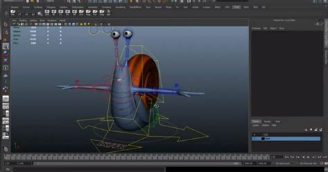 Maya Cartoon Character Rigging 3d Gumshoe