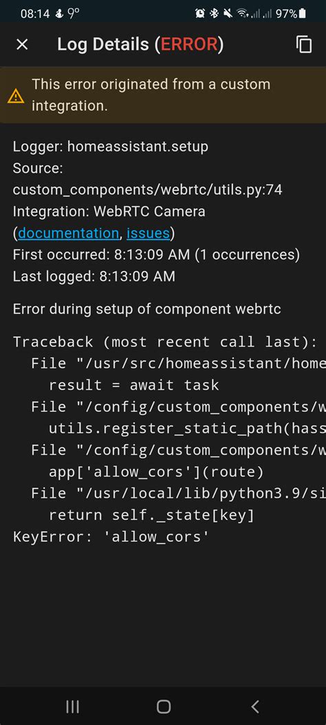 Integration Not Loading After Ha Container Update · Issue 189