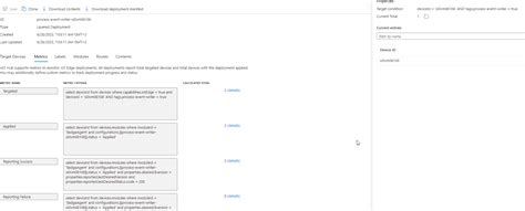 Azure Iot Edge Deployment Metrics Partially Incorrect Microsoft Qanda