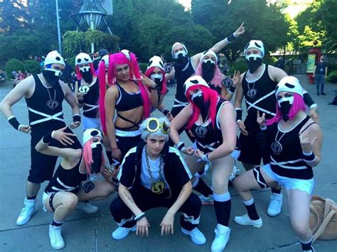Team Skull Cosplay Team Skull Cosplay Pokemon Teams Handsome Anime