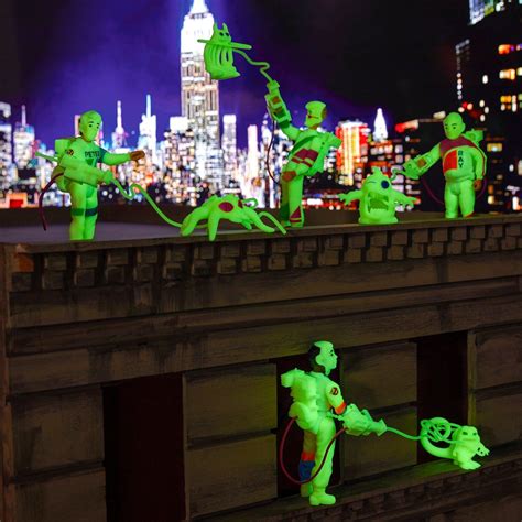 Ghostbusters Kenner Classics The Real Ghostbusters Ecto Glow Heroes