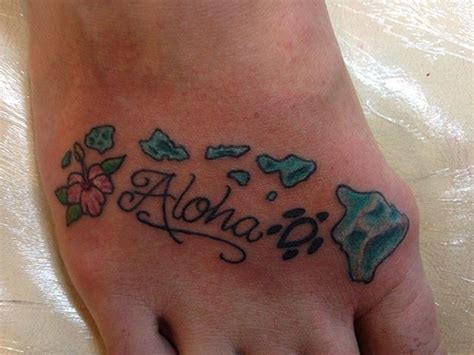 Hawaiian Islands Aloha Tattoo Lahaina Maui Hawaii Tattoos Aloha