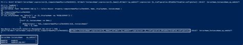 Automatic Gathering Of Sql Server Configuration By Using Powershell Coding Sight