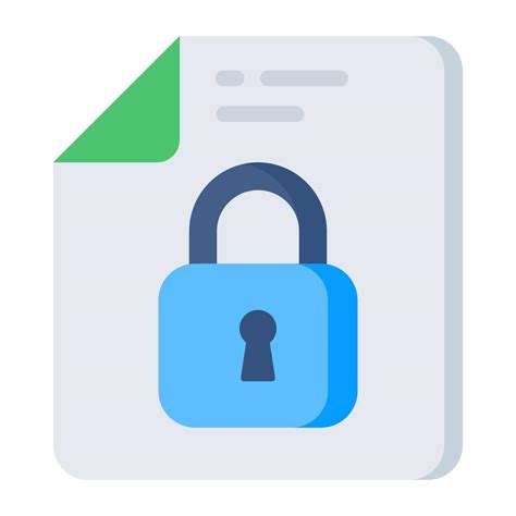 Premium Download Icon Of Locked File 19801675 Vector Art At Vecteezy