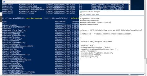 always receive error the powershell dsc resource msft