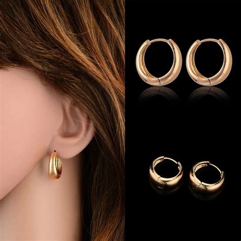 Брендовые новые трендовые изысканные круглые маленькие серьги кольца для женщин и девушек