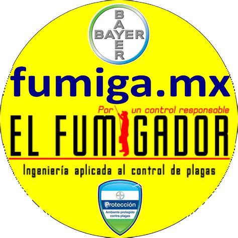 El Fumigador Fumigaciones Bayer Certificados Distintivo De Protección