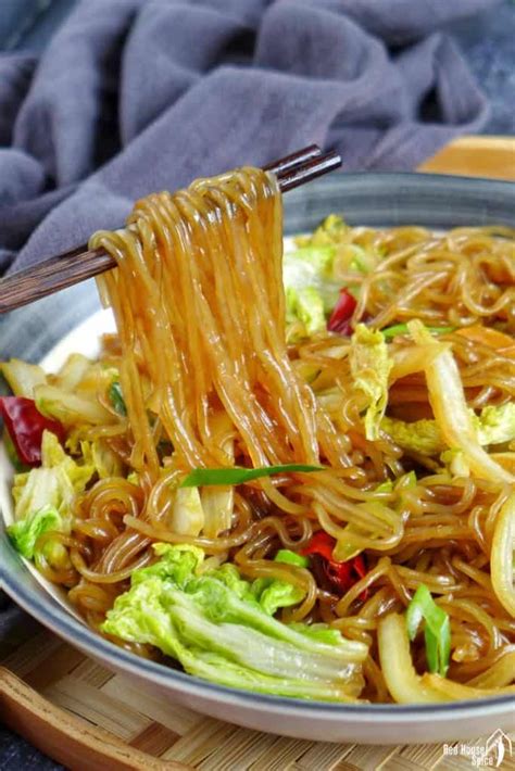 Glass Noodles With Napa Cabbage 白菜炖粉条 Red House Spice