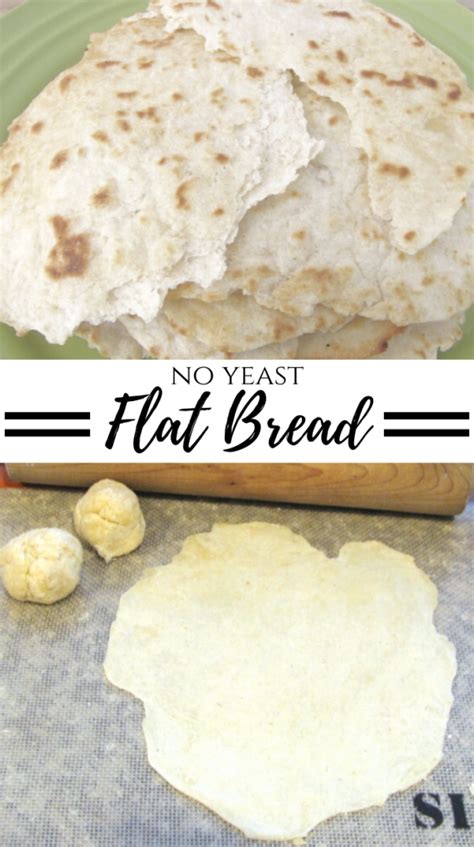 No Yeast Flat Bread My Pinterventures