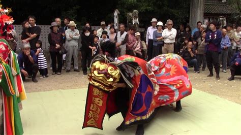 獅子舞列伝2017野田獅子舞菅生神社秋季大祭香川県三豊市山本町辻平成29年2017 YouTube
