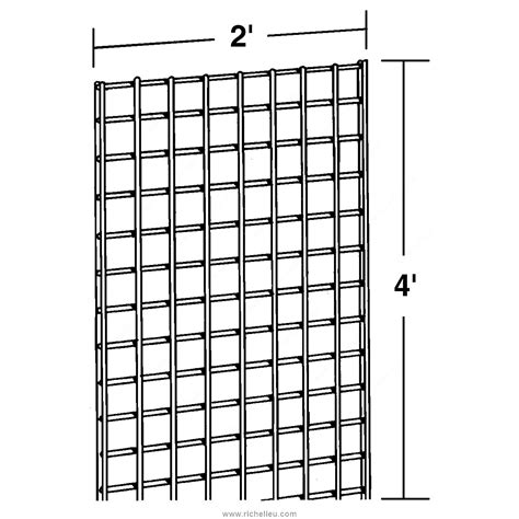 Gridwall Panel Richelieu Hardware