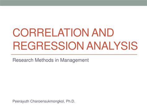 Ppt Correlation And Regression Analysis Powerpoint Presentation Free Download Id8899365