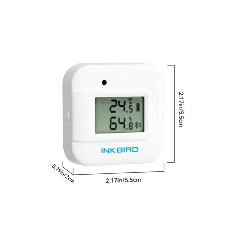 Inkbird Termómetro inteligente Monitor de temperatura y humedad higrómetro para interiores