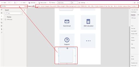 Add Css Styles To Canvas App Power Apps Use Box Border Shadow For