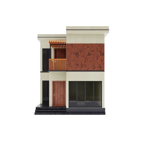 D House Isolated PNG